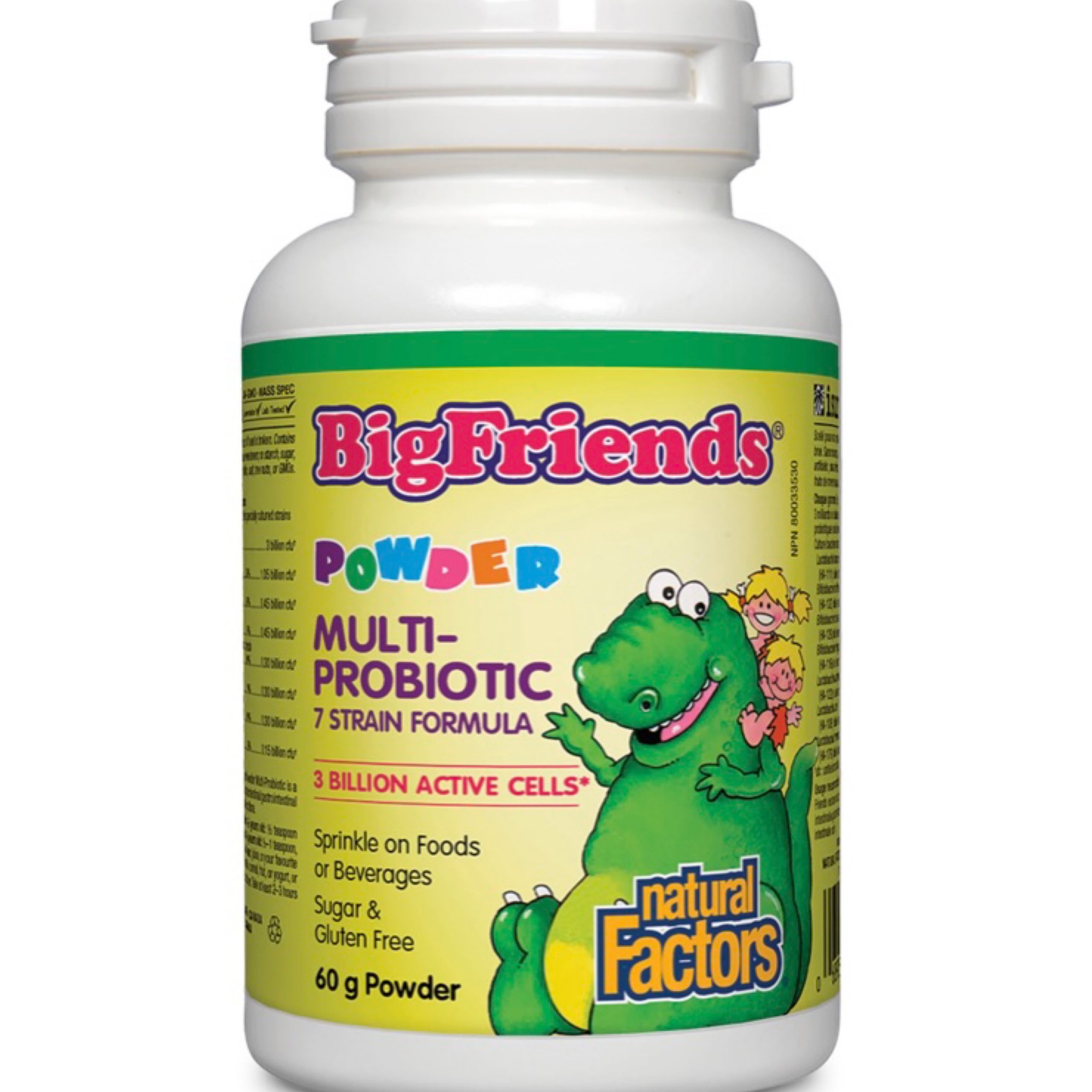 Kids Powder Multiprobiotic 3 Billion Active Cells by natural factors ...