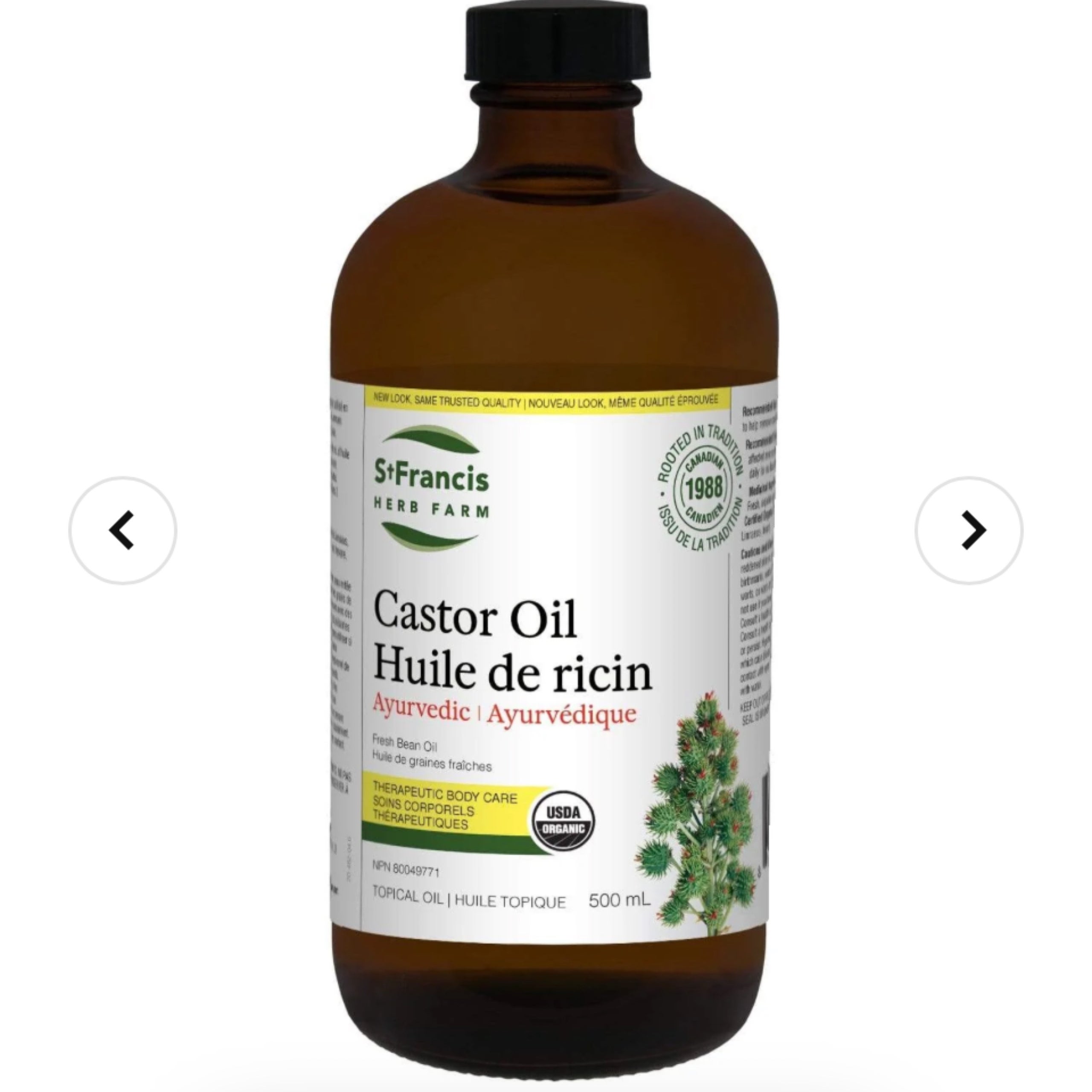 Castor oil by st Francis herb farm | The Eco Den