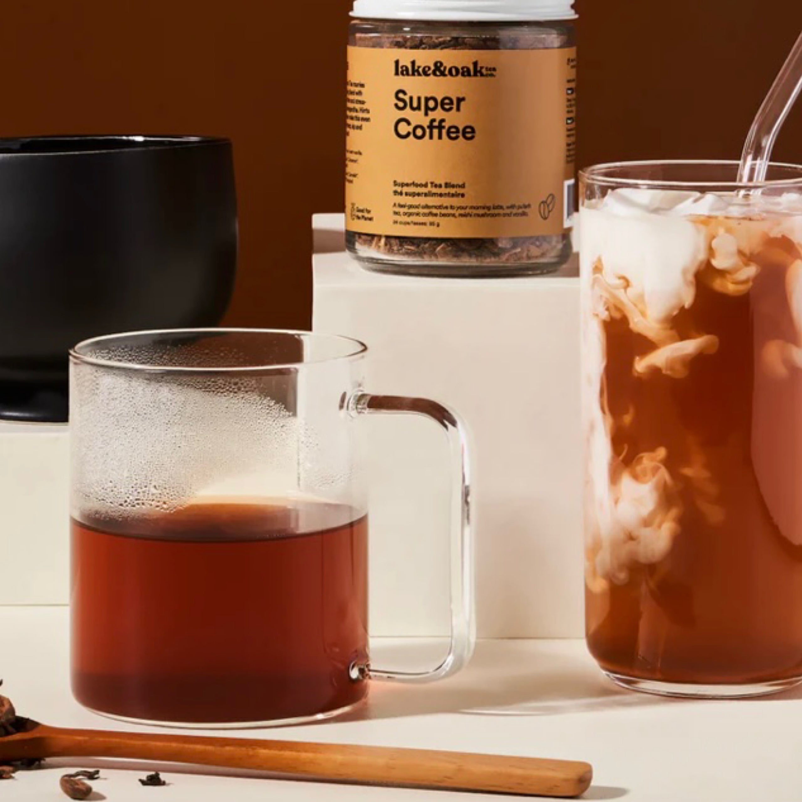 Super coffee by lake and oak | The Eco Den